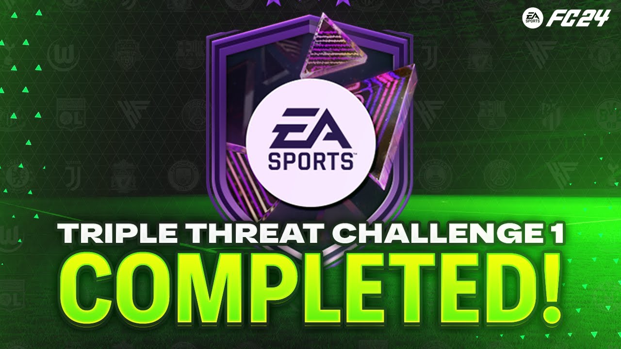 Triple Threat Challenge 1 SBC Completed | Tips & Cheap Method | EAFC 24 ...