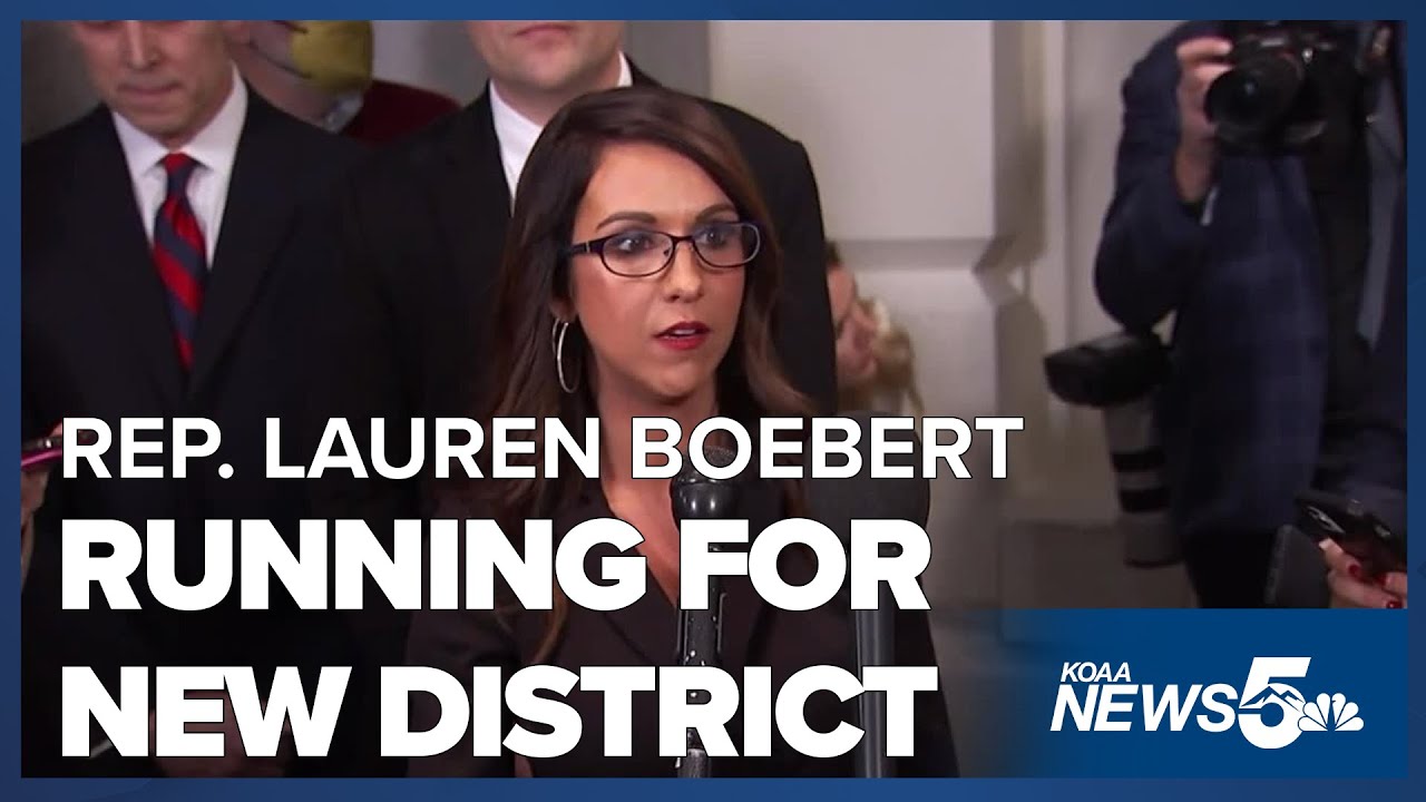 Rep. Boebert announces she will run in the 4th Congressional District ...
