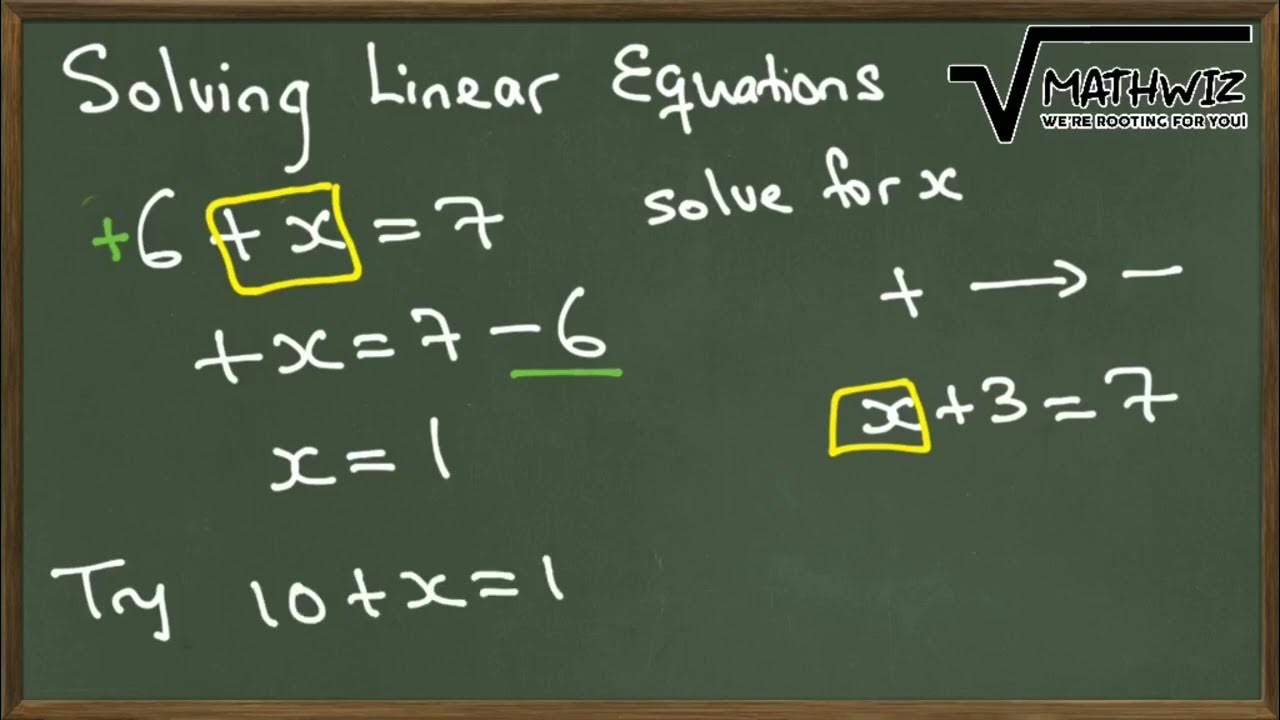 Solving Linear Equations Part 1 | CXC CSEC Math Syllabus | By Caribbean Teacher - YouTube