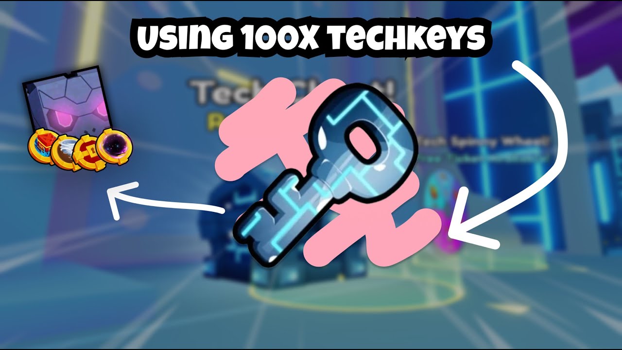 OPENING 100 TECH KEYS IN PET SIMULATOR 99 - YouTube