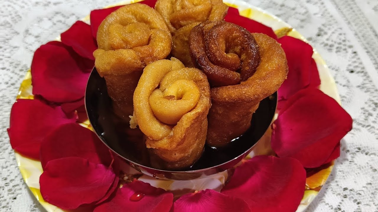 একদম সহজ পদ্ধতিতে গোলাপ পিঠা রেসিপি || Golap pithar recipe|| Golap ...