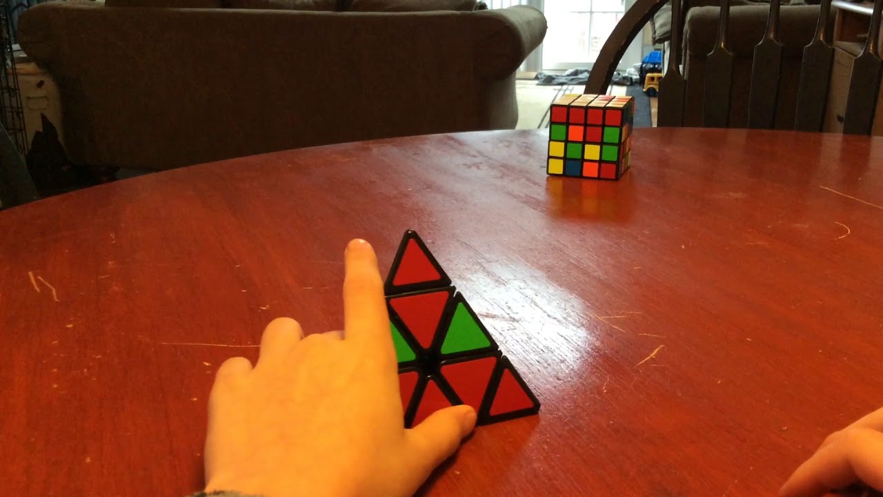 How to solve the triangle Rubik’s cube part 3 Rubik’s cube - YouTube