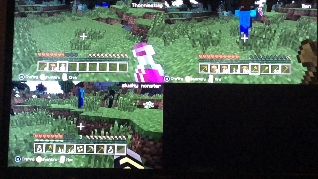 3 player minecraft vid - YouTube