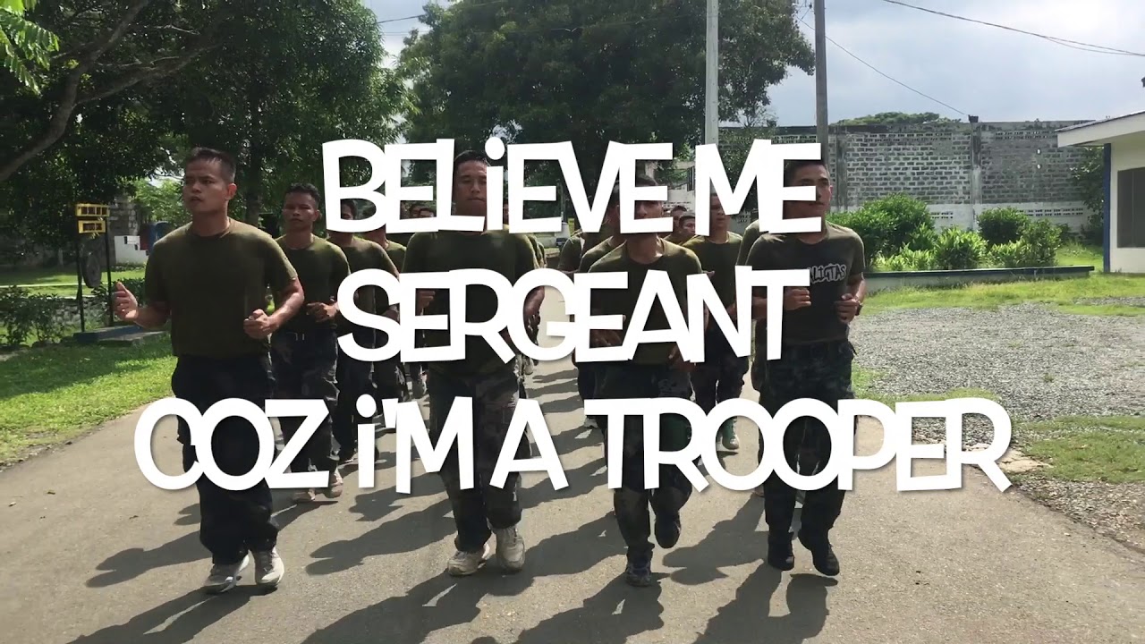 ROCKING COP PNP-SAF CHANTING - YouTube