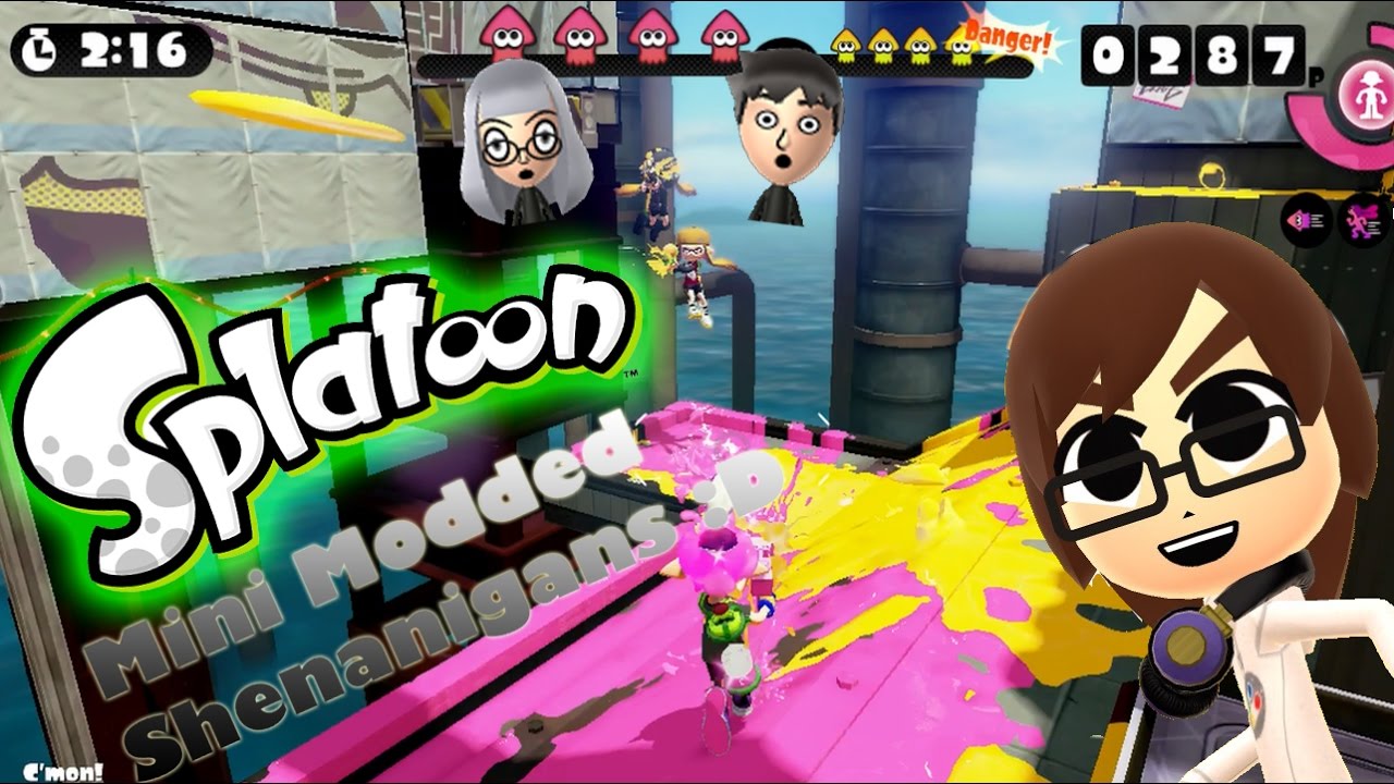 Mini Modded Splatoon Fun w/ Pöisõnïvÿ and Jacob! - YouTube