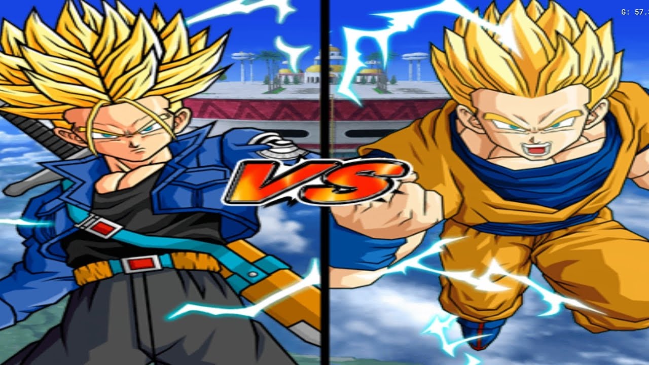 Trunks Ssj2 VS Gohan Ssj2 - Dragon Ball Z Budokai Tenkaichi 4 - YouTube