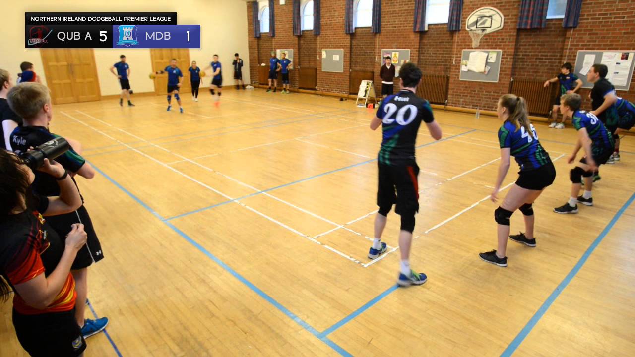 Queen's Krakens V Mighty Dublin Blues | Northern Ireland Dodgeball ...