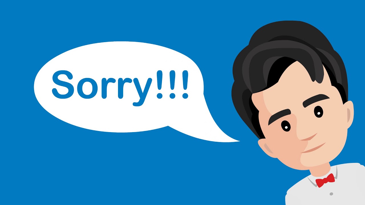 Sorry Animation - YouTube