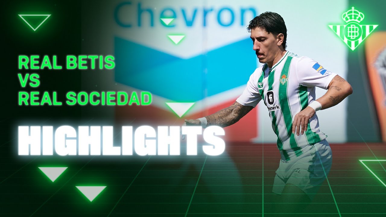 Resumen del partido Real Betis - Real Sociedad (0-1) ⚽💚 | HIGHLIGHTS ...