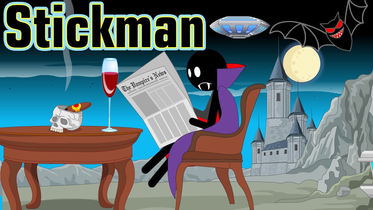 Stickman mentalist. Vampire - YouTube