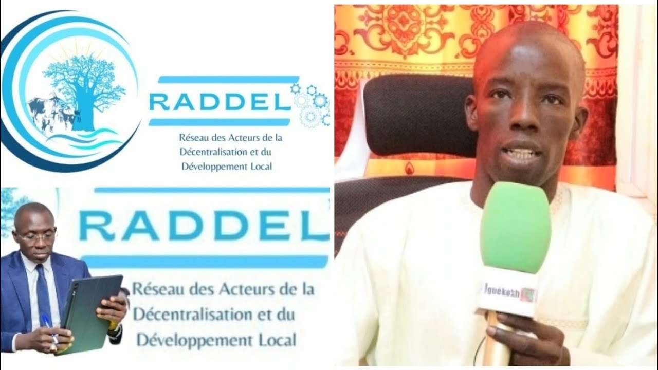 Forum du RADDEL:S Mourtala Lo s explique sur le Réseau des Acteurs de ...