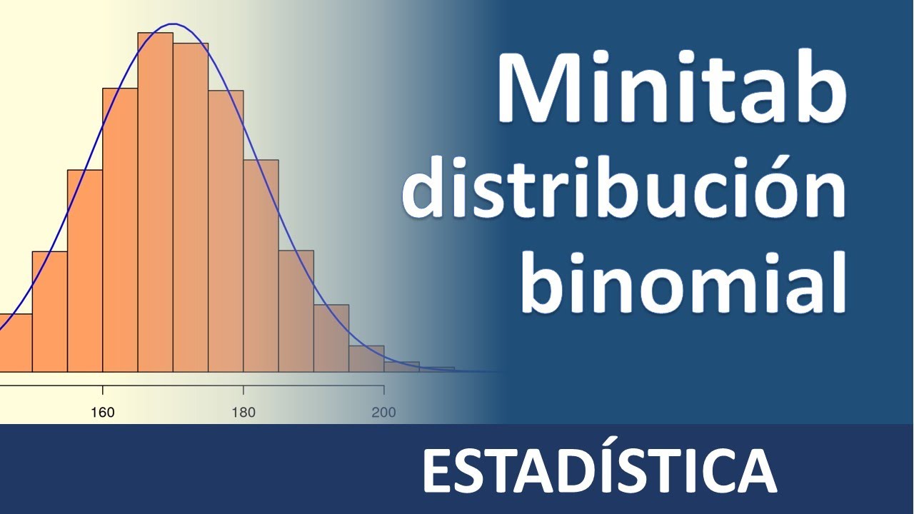 Uso de Minitab: distribución binomial - YouTube
