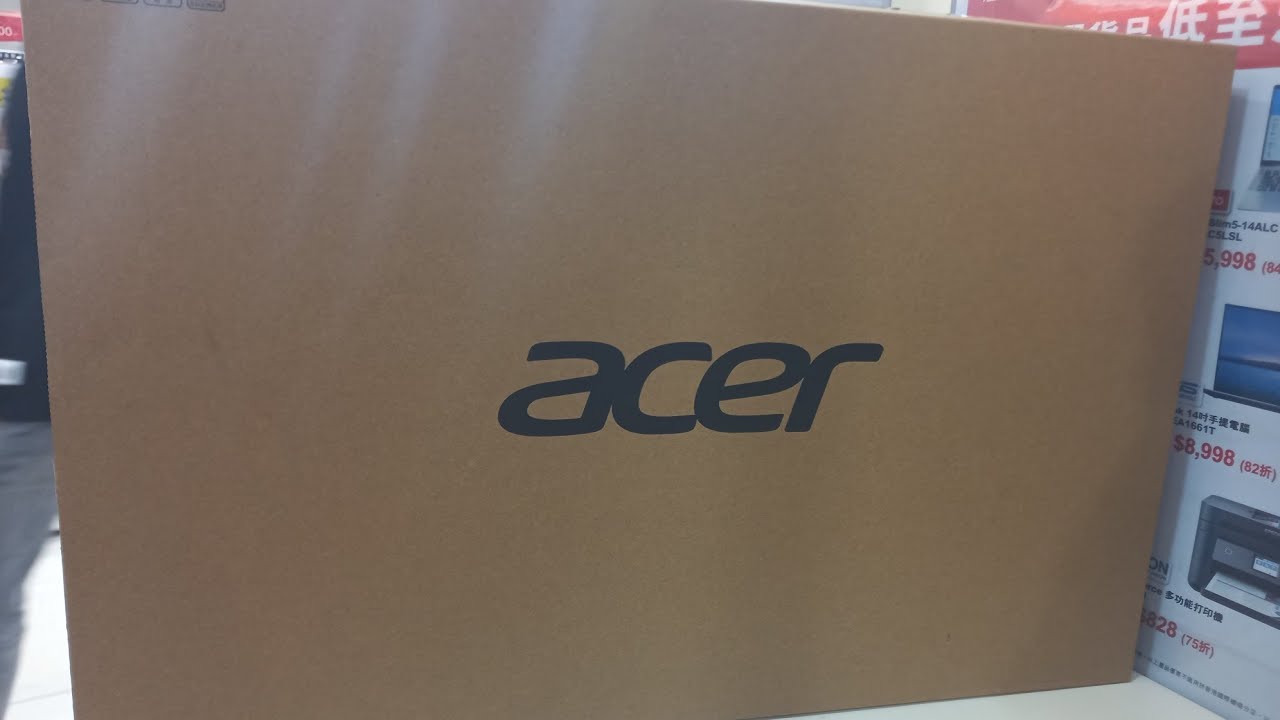 Unboxing Acer Laptop - YouTube