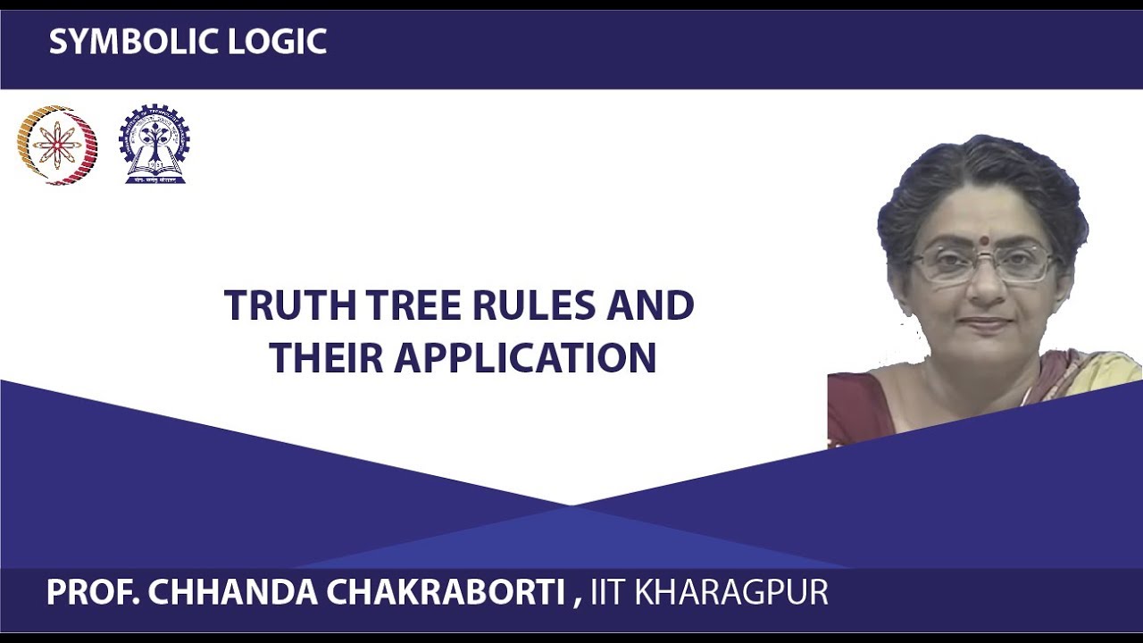 Truth Tree Rules and their Application - YouTube