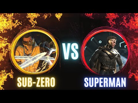 INJUSTİCE 2 | SUB-ZERO VS SUPERMAN (LVL 30 VS LVL 30) - YouTube