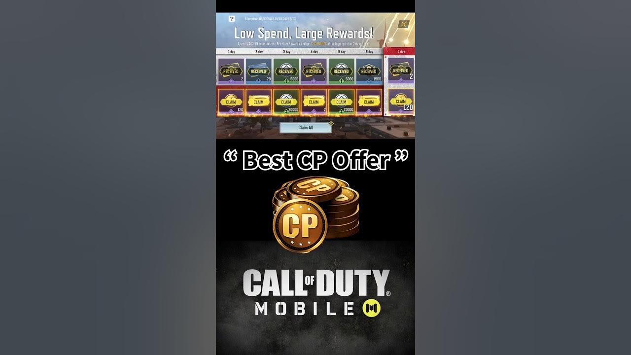 " Best CP Offer in CODM " | #callofduty #callofdutymobile #codm #codmobile #codmshorts - YouTube