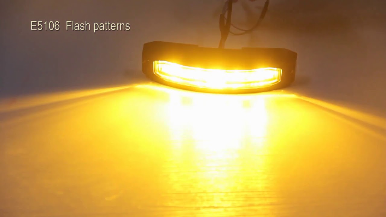 Corner Warning light ECE Approved Part1 - YouTube