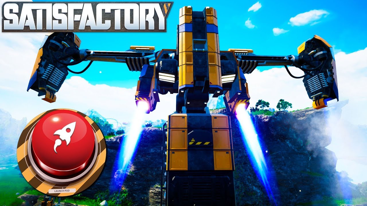 Space Probes & Invisible Monsters! Satisfactory Gameplay - YouTube