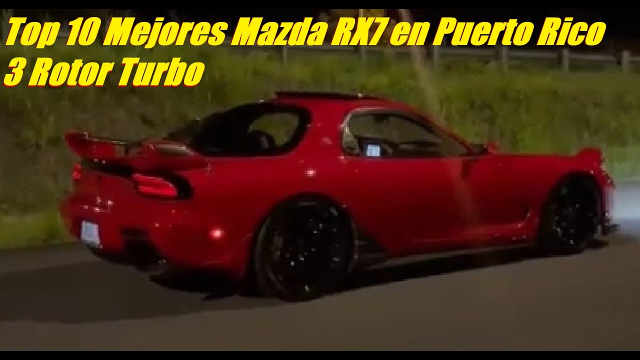 Sin duda alguna uno de los Top 10 Mejores Mazda RX7 FD en Puerto Rico ...