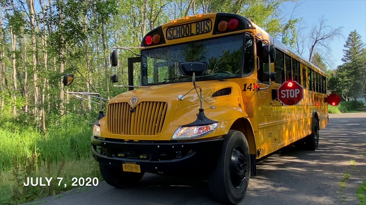 Cummins B6.7 School Bus Drive - YouTube