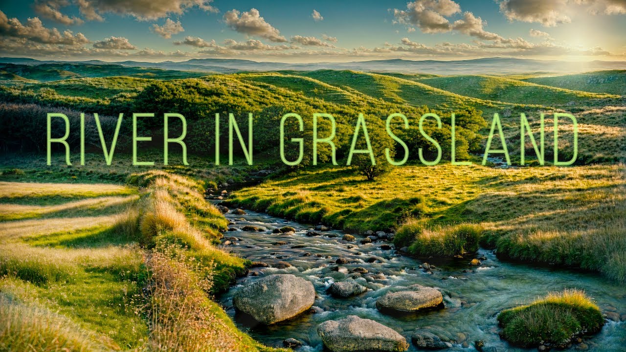 Ambient Story - 2 Hours - Natural Ambience with Water gently running ...