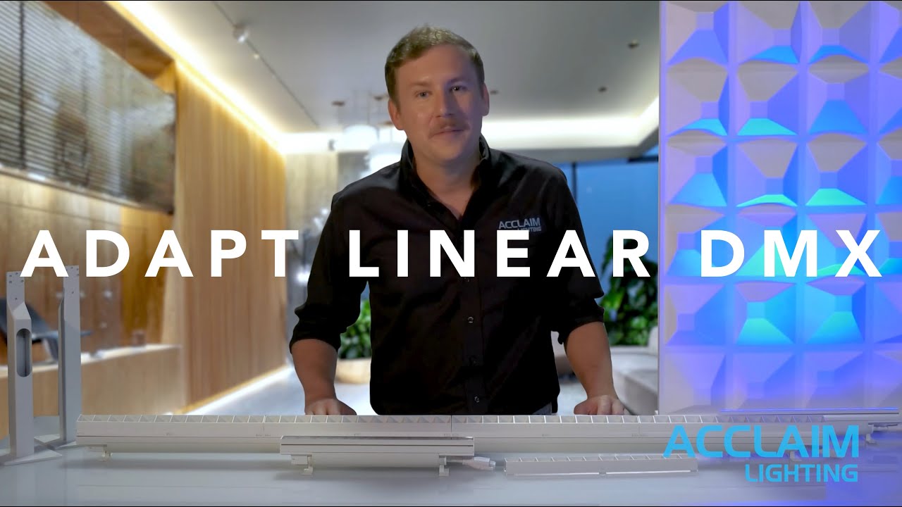 Acclaim Lighting - Quick Hits - Adapt Linear DMX - YouTube