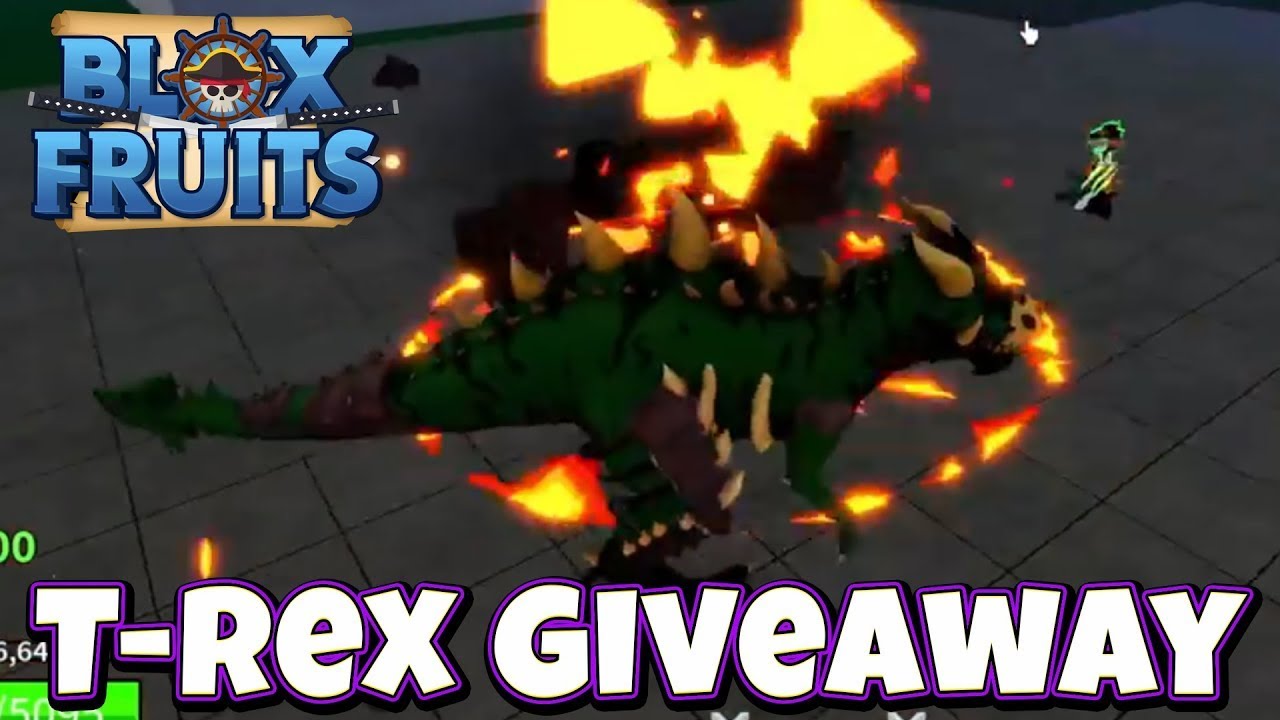 🔴 T-REX FRUIT GIVEAWAY l BLOX FRUIT - YouTube