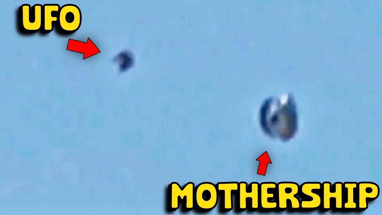 UFO Enters UAP Mothership ON CAMERA! - YouTube