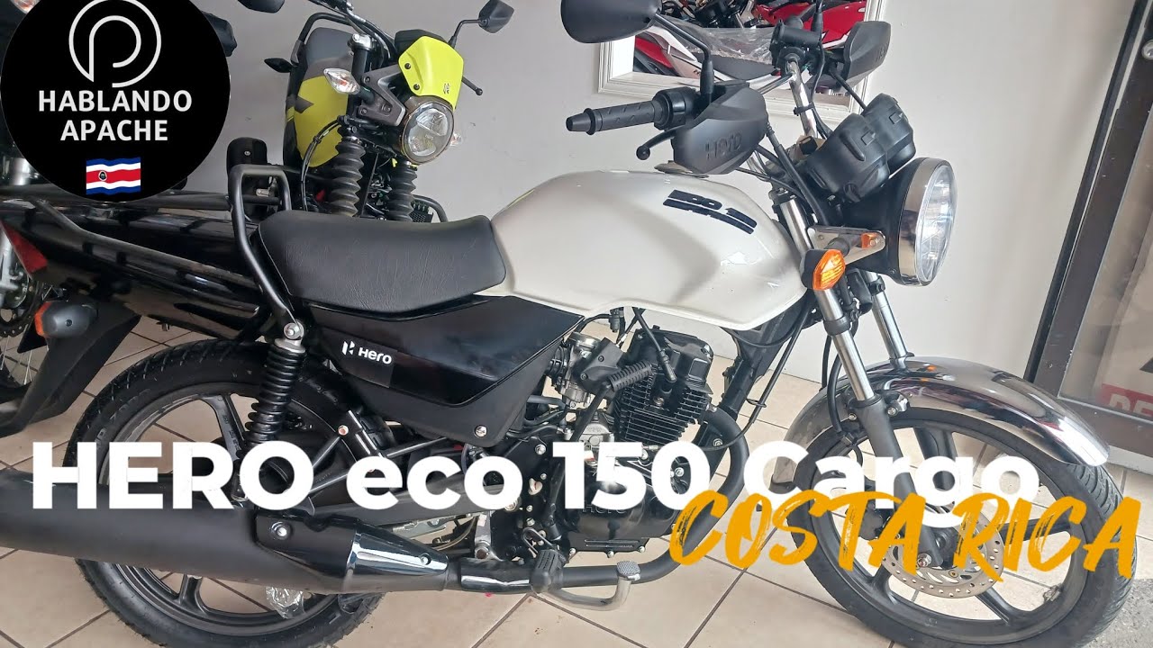 Hero eco 150 CARGO ficha técnica, precio Costa Rica - YouTube