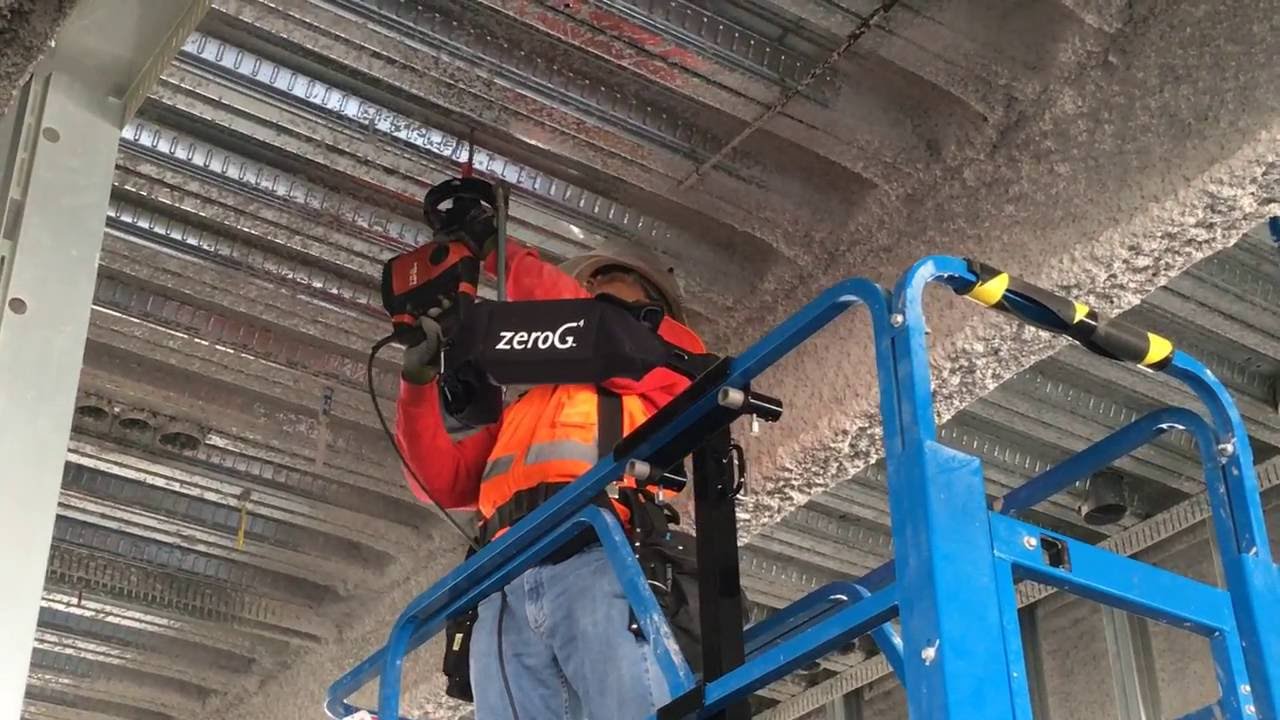 DPR Construction- Ekso Bionics Zero G arm - YouTube