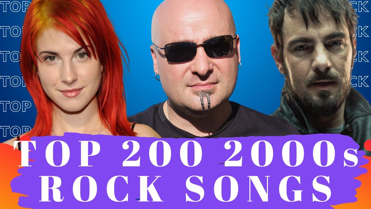 Top 200 Most Listened 2000s Rock Songs(101 - 200). Best 2000s Rock ...