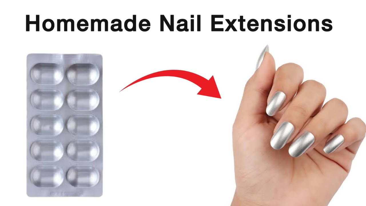 DIY Homemade Nail Extensions make nail extensions at home! - YouTube