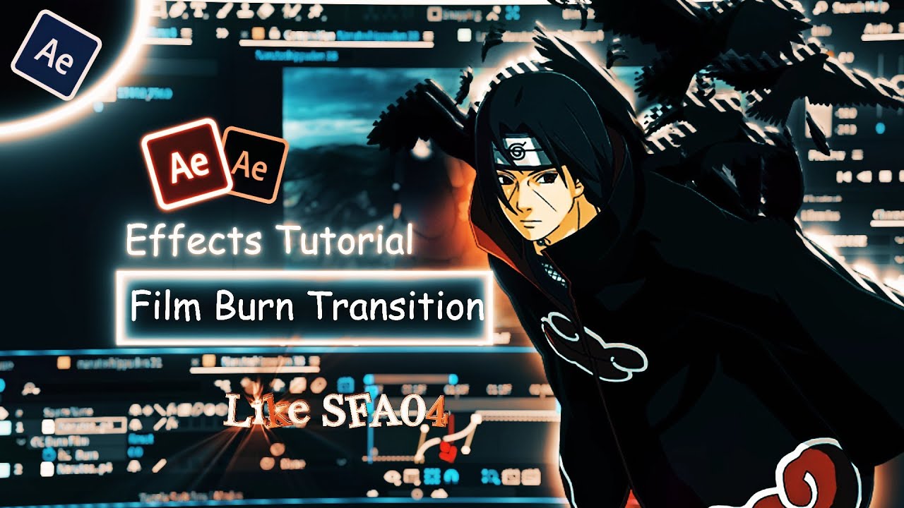 Film Burn Transition in After Effects | AMV Tutorial - YouTube