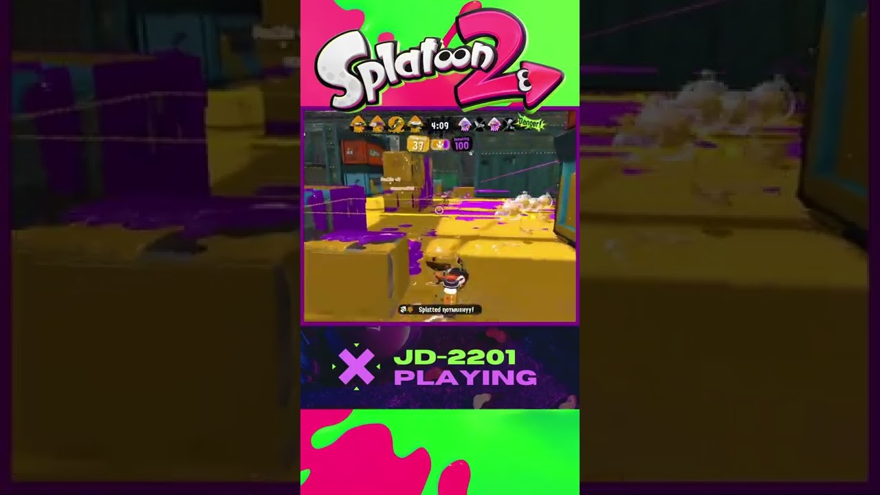 You gotta escape the bubbles #Splatzones #Splatoon2 #Splatoon #Shorts ...