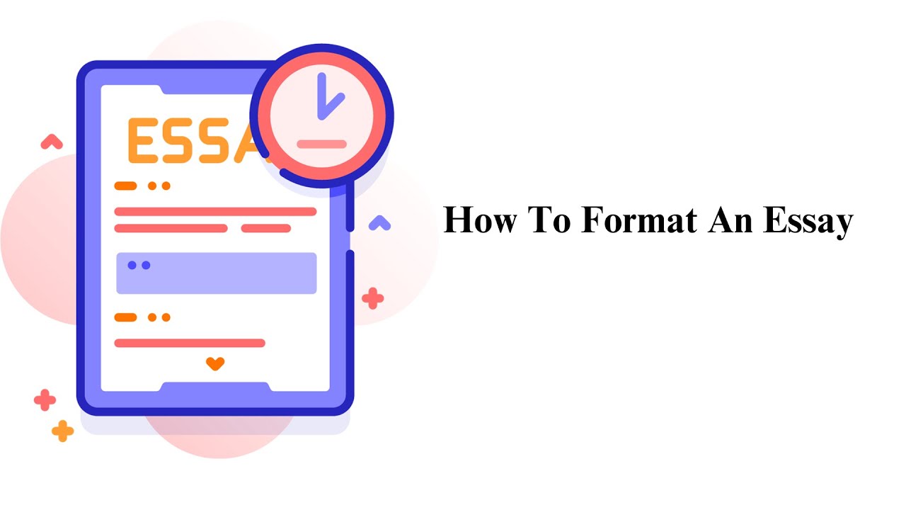 How To Format An Essay - YouTube