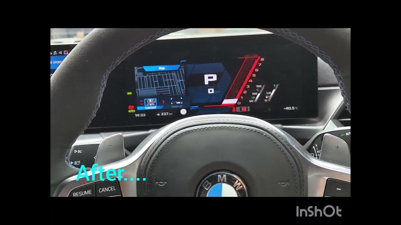 BMW G20 G21 G28 G22 G42 iD8 M Race Display Activation & Retrofit - YouTube