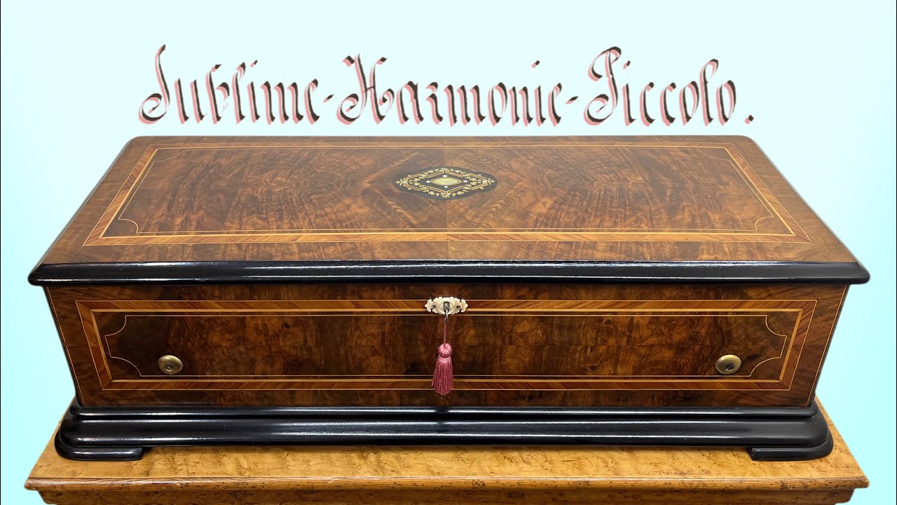 Rossini, Verdi, Bizet & Strauss on an Antique Cuendet Musical Box (8 ...