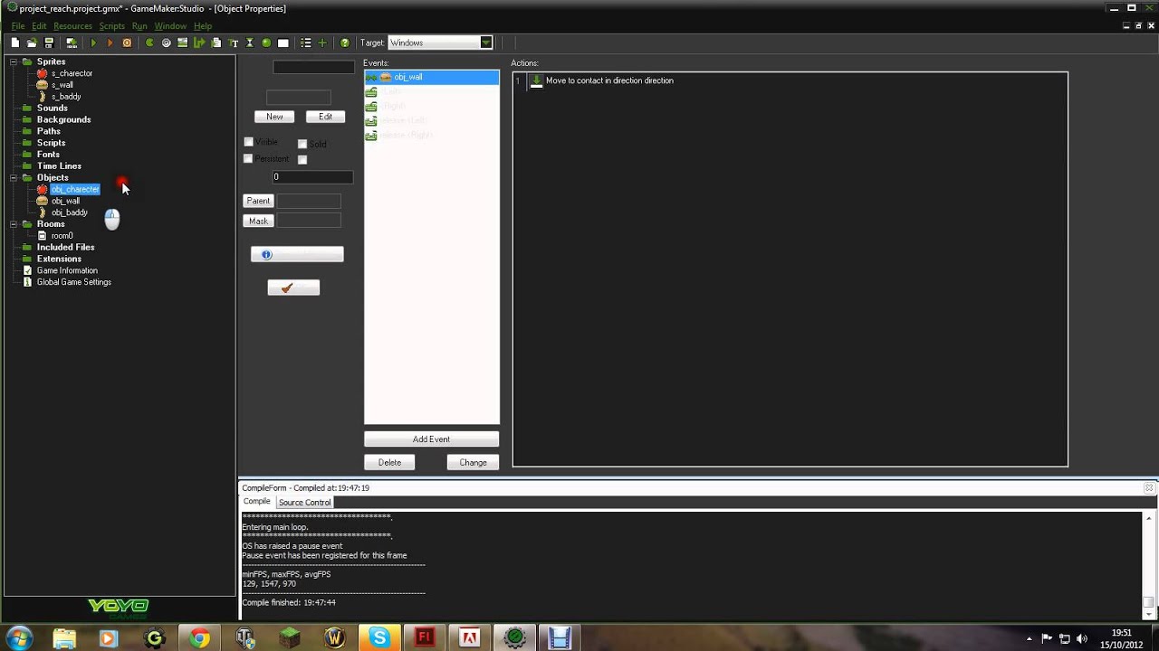 How to add enemies in game maker studio - YouTube