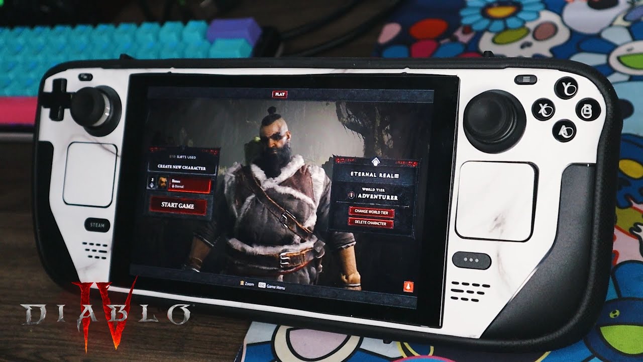 Steam Deck Diablo 4 Stream! - YouTube