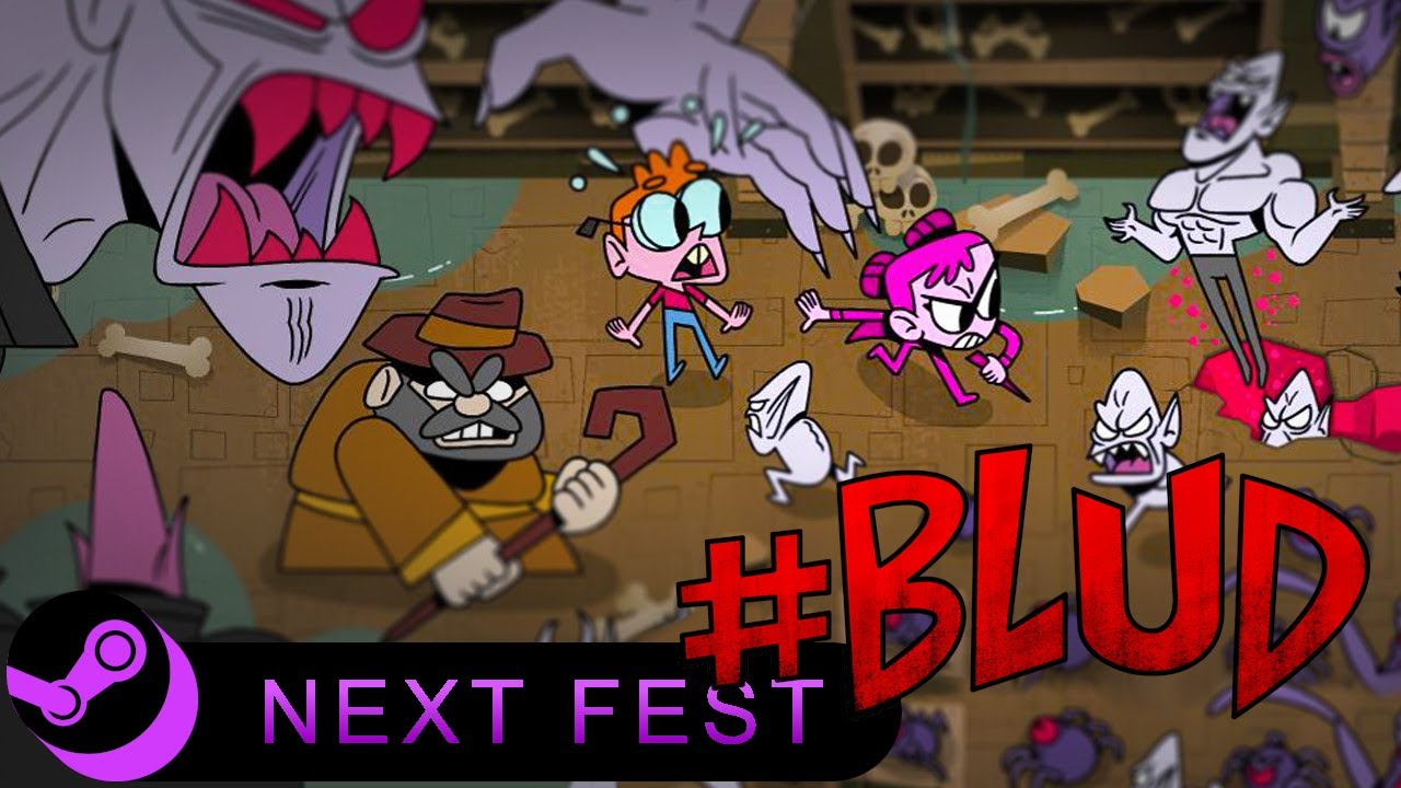 An Ode to 90s Era Cartoon Network Art Style | #BLUD (Steam Next Fest ...