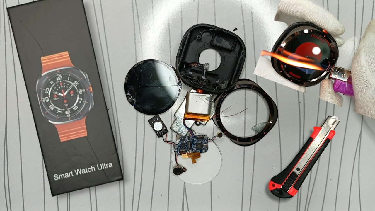 JS Watch 7 Ultra Teardown | Extreme Water & Fire Tests! - YouTube