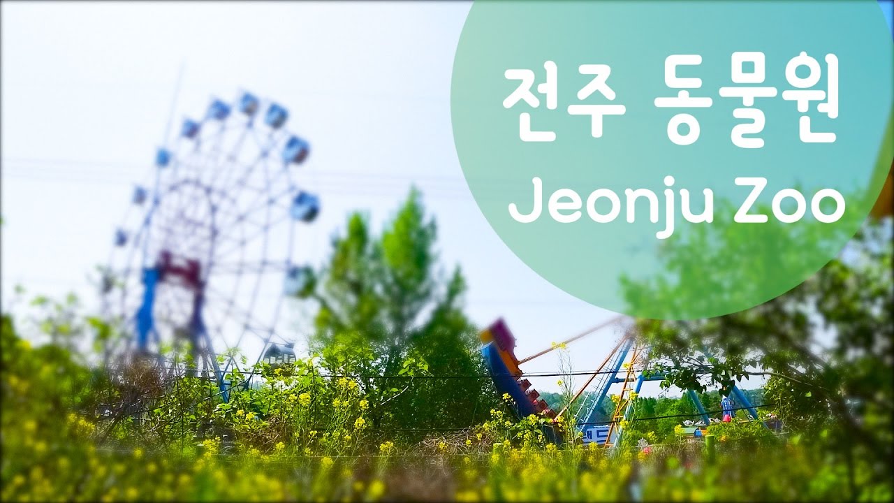 전주 동물원(Jeonju Zoo) - YouTube