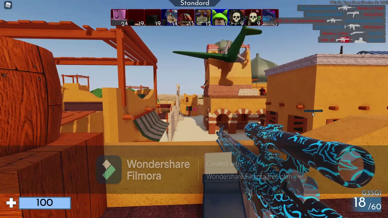 Roblox Gun Game - YouTube