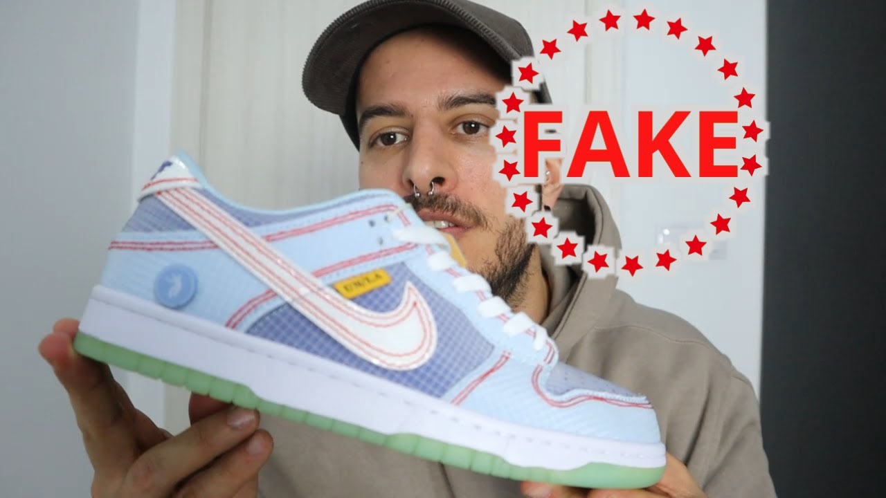 Nuevas Zapatillas Fake Nike Dunk Low Union - YouTube