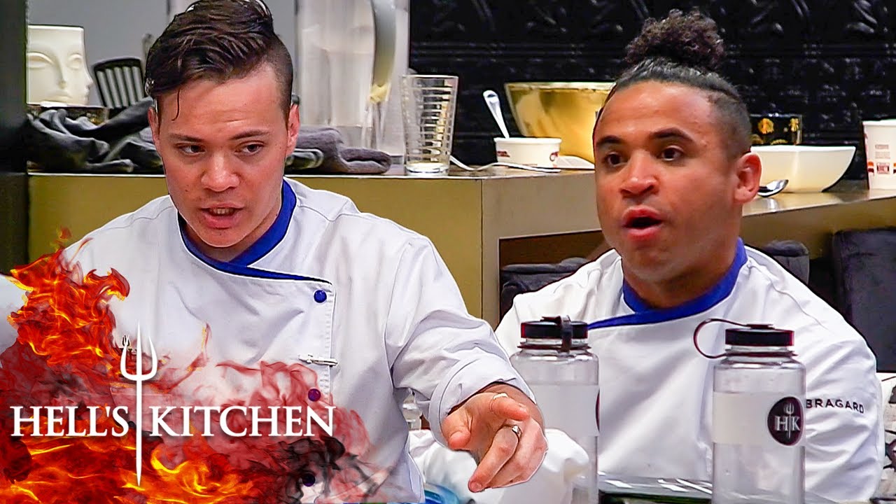 Tempers Flare During Nominations | Hell's Kitchen - YouTube