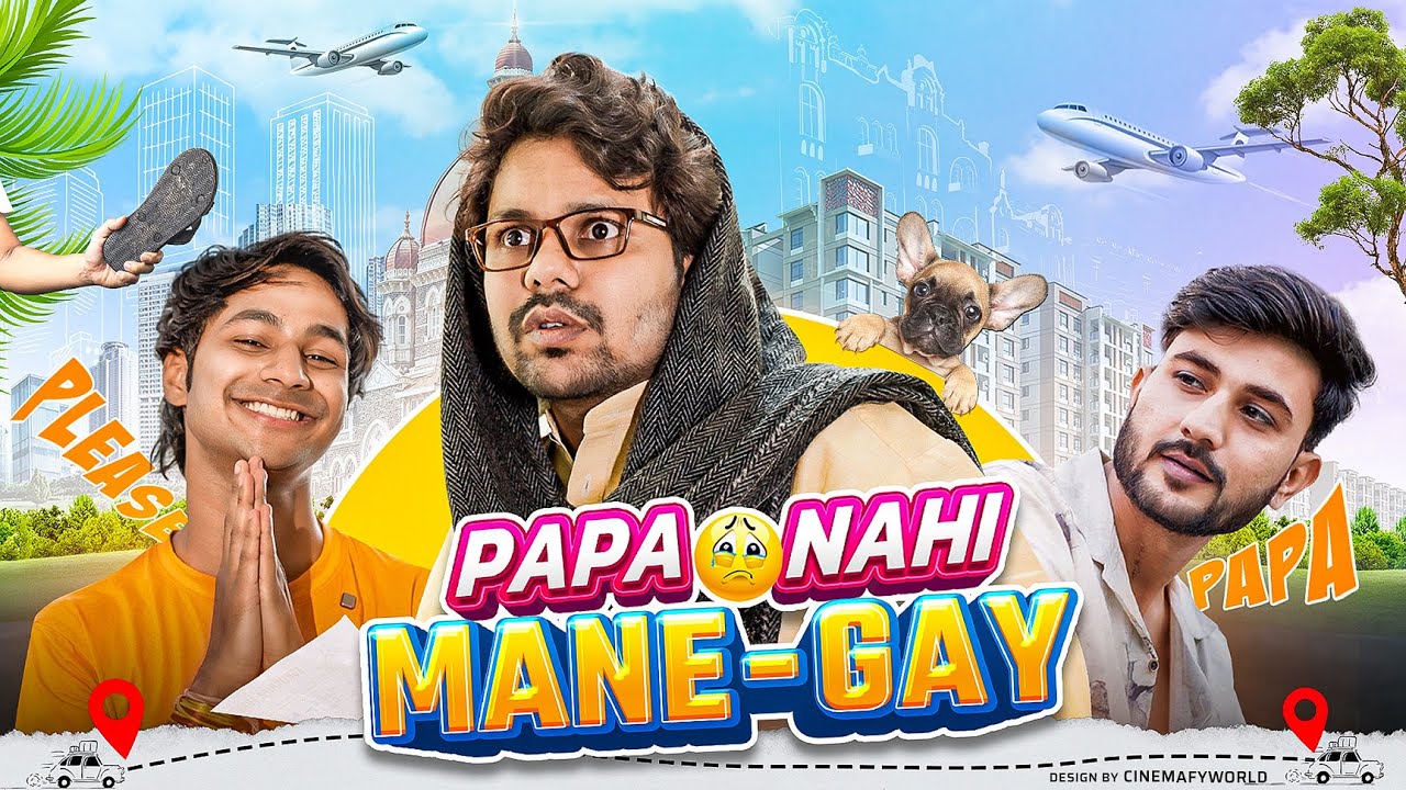 PAPA NHI MANE-GAY | push comedian | oye indori | sonu indori Realtime ...