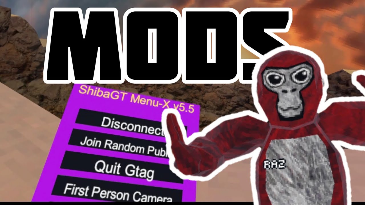 SHIBAGT MOD MENU GORILLA TAG - YouTube