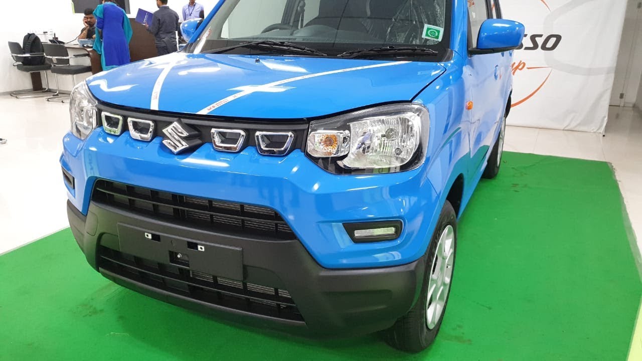 Maruti Suzuki S Presso Pearl Starry Blue Exterior & Interior Walkaround ...
