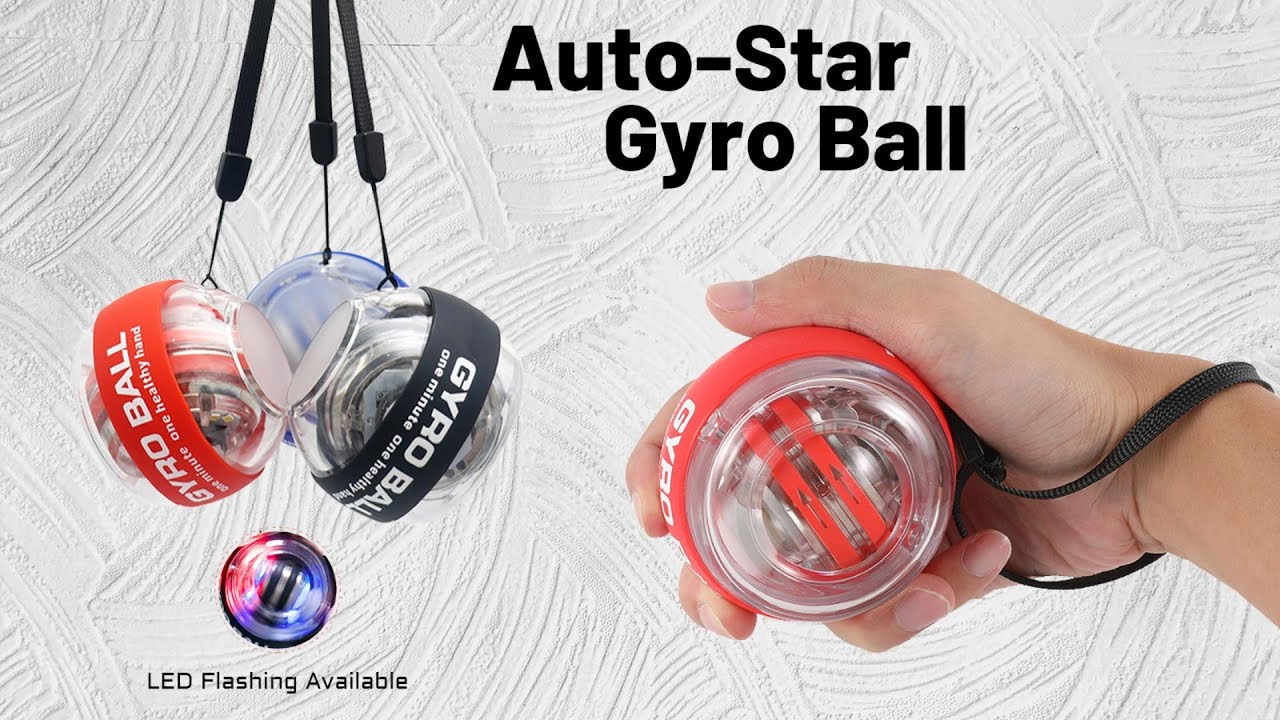 Wrist power balls Gyro balls - YouTube
