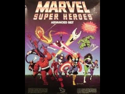 Super hero rpg reviews. FASERIP Marvel. NSFW - YouTube
